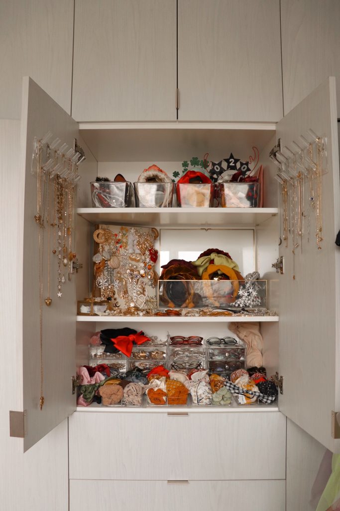 My accessory organization - Noelle's Favorite Things